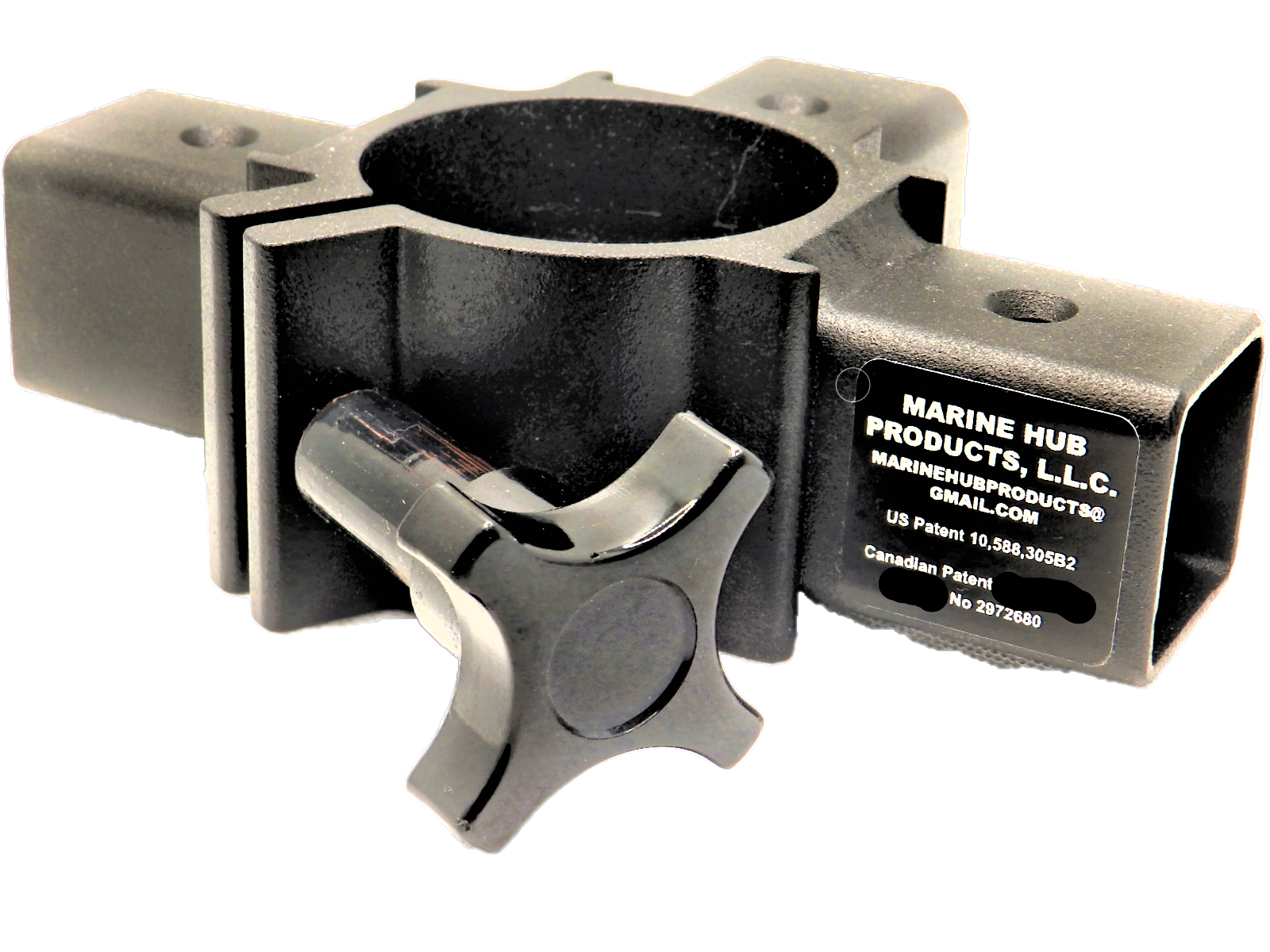 Marine Hub V1 Black Texture - Marine Hub Products